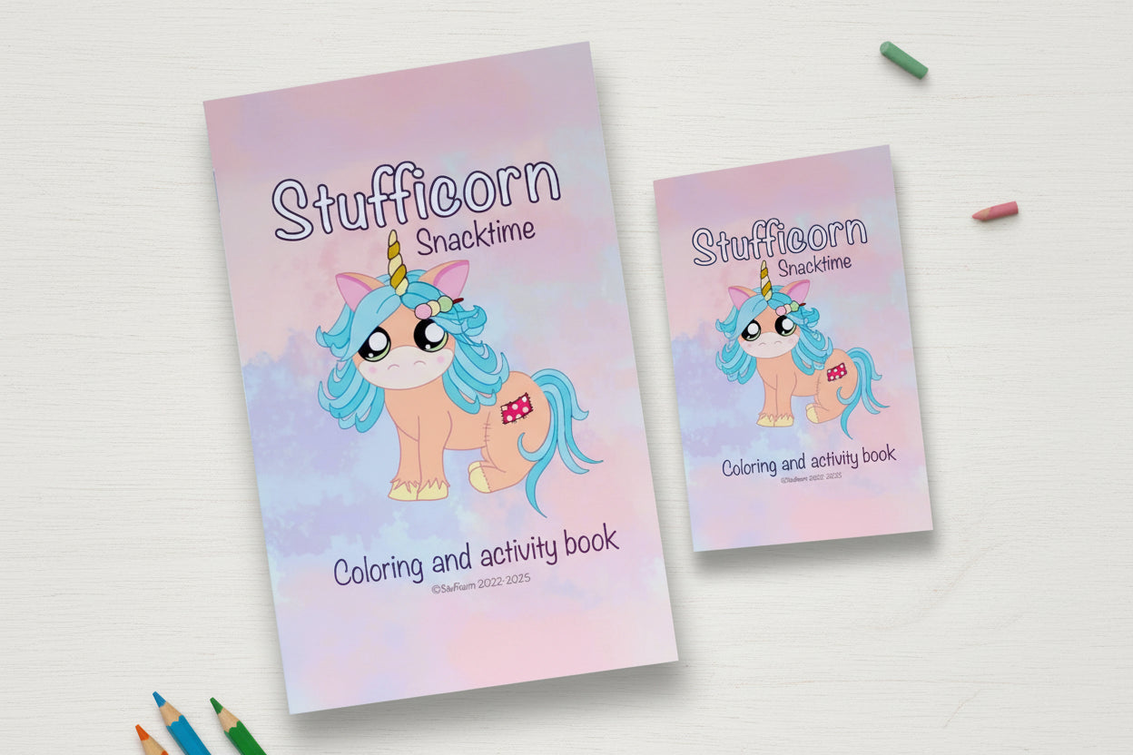 Stufficorn Snacktime Coloring Book